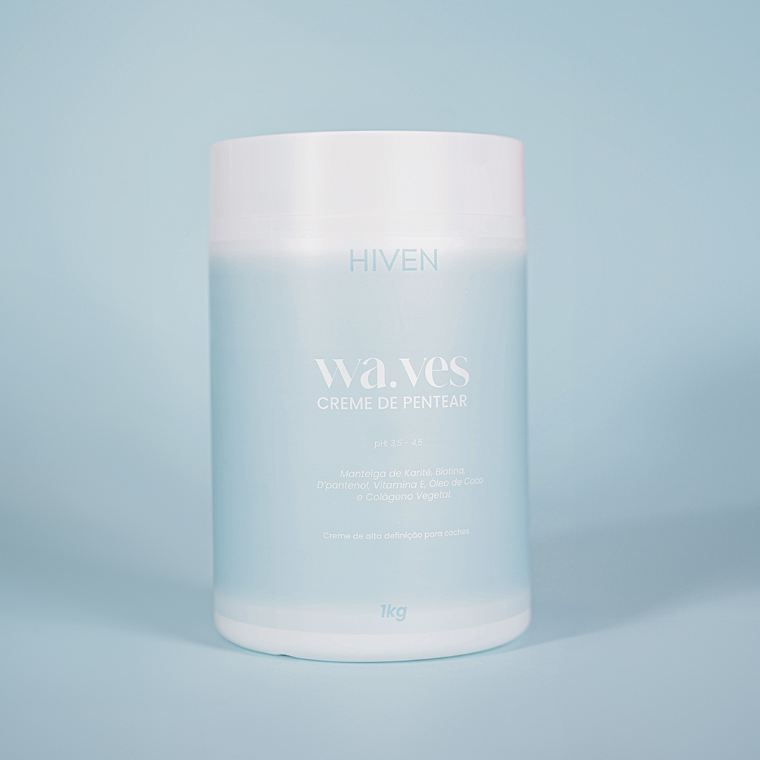 Creme de Pentear Waves 1kg + Frete Grátis – Hiven Cosméticos